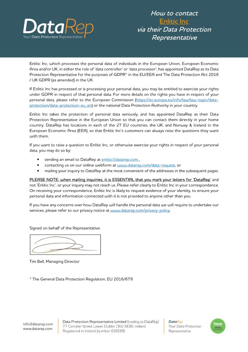 Privacy Policy - Enlitic